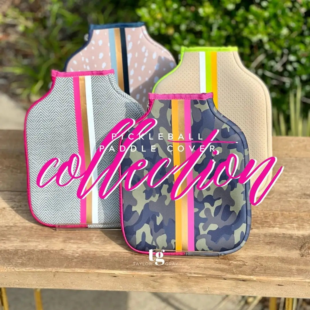 Taylor Gray - Pickleball Paddle Covers – Ella + Orchid